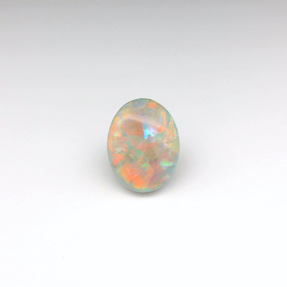 6.76ct Red Mutlicolour Opal Gemstone – Cheal Opal
